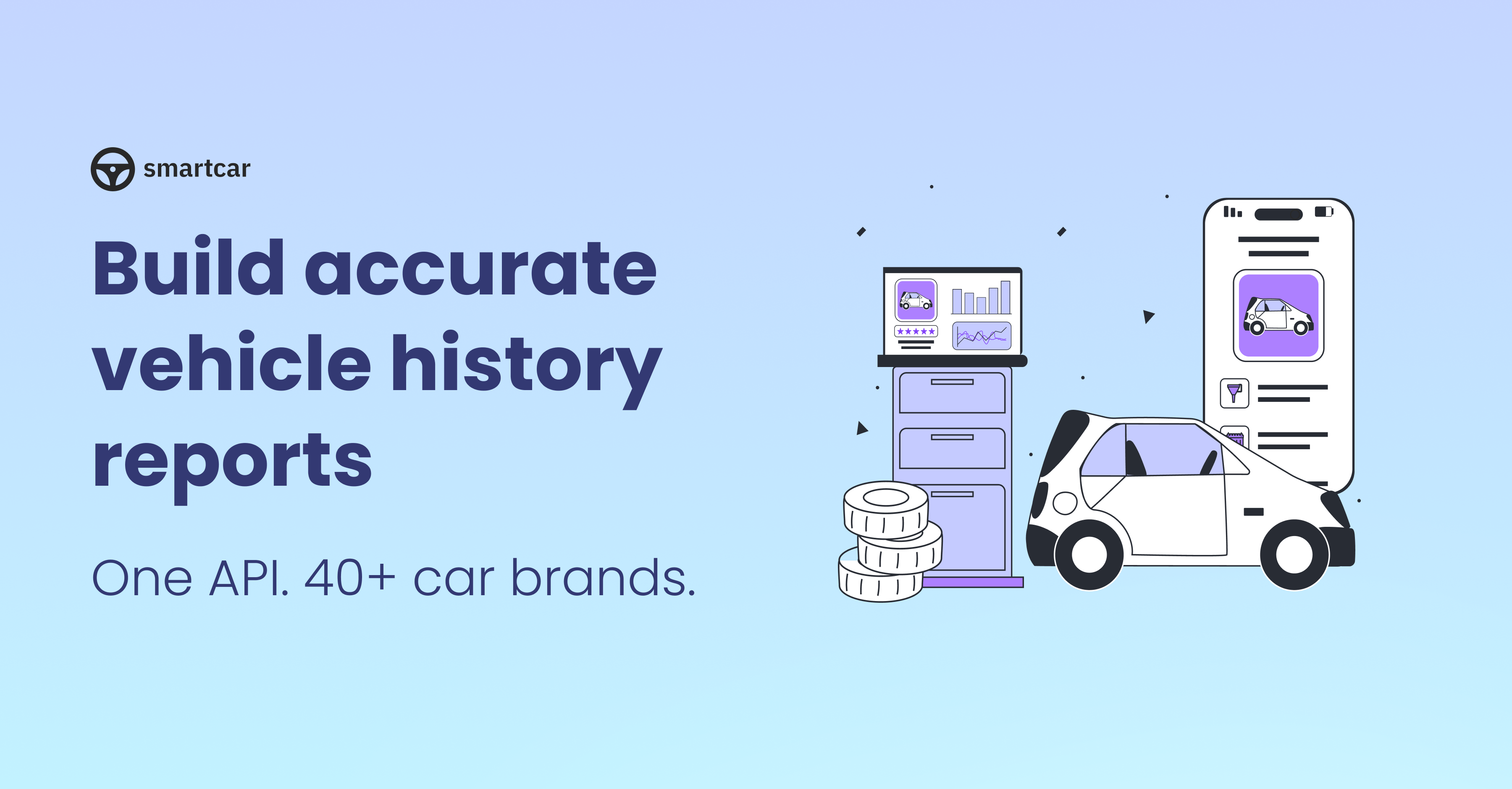 Smartcar para informes de historial de vehículos | Connected Car API